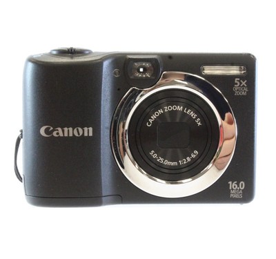 CANON PowerShot A1400 HD 16 Megapixel Digital Compact Camera - B15 ...