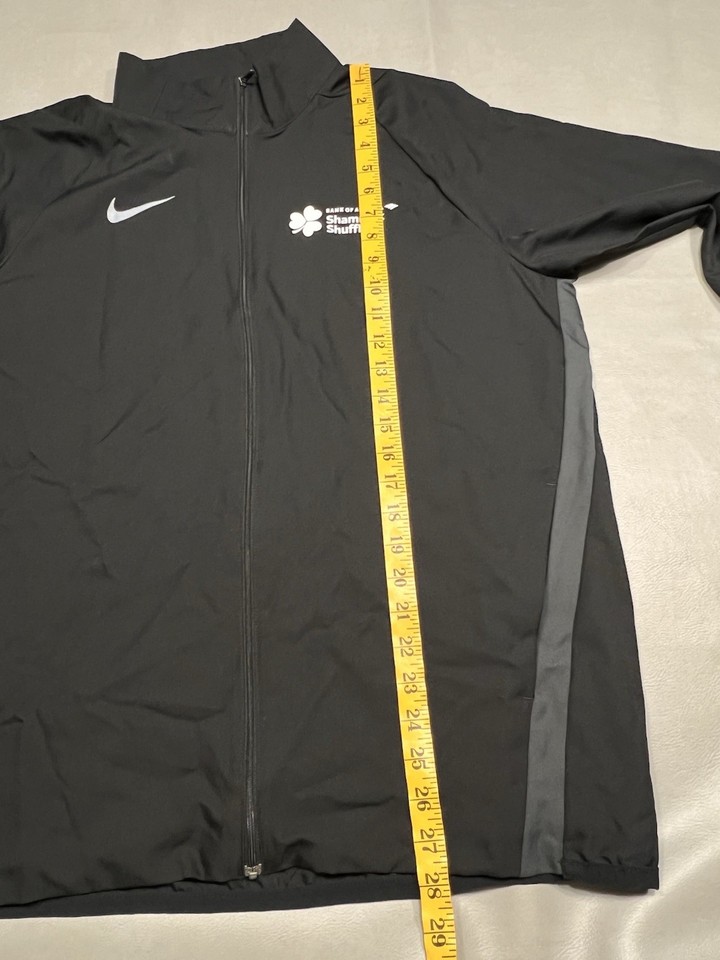 Nike Dri-FIT Training Jacket Chicago Shamrock Shuffle Logo Full Zip ...