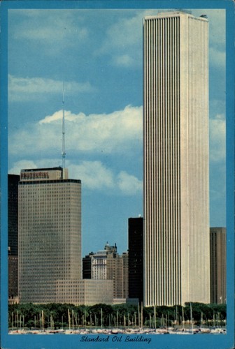 Standard Oil Building Chicago Illinois vintage postcard o497 | eBay