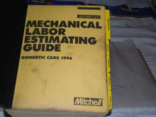MITCHELL MECHANICAL ESTIMATING GUIDE DOMESTIC,& IMPORTS | eBay