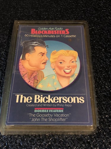 The Bickersons Golden Age Radio Blockbusters Cassette 76160585015| eBay