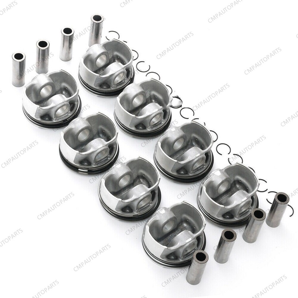 S63B44 4.4T V8 Engine Pistons Rings Set STD Φ89mm For BMW M5 M6 X5 X6 M ...