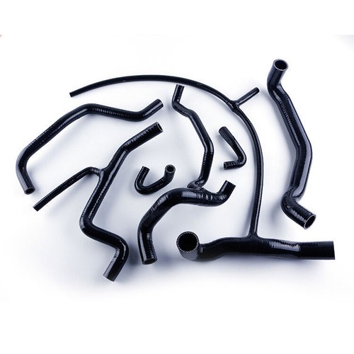 Coolant Radiator Hose Kit for 94-99 VW GOLF Mk3 Jetta A3 VR6 2.8L Black ...