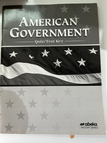 Abeka American Government Books - 2 9780658020957| eBay