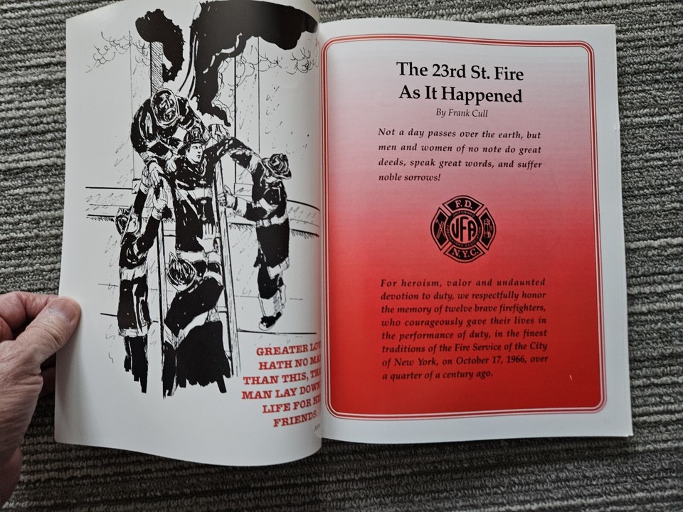 23rd Street Fire As It Happened, by Frank Cull (1993 trade paperback ...