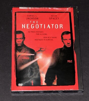 The Negotiator Widescreen DVD (1998) Samuel L . Jackson Brand New ...