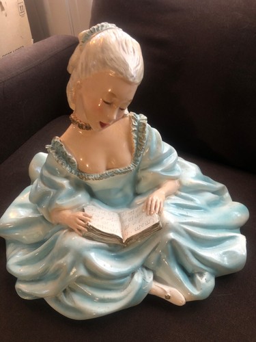 RARE Vintage 1975 Universal Statuary Corp Chicago #810 Girl Singing ...