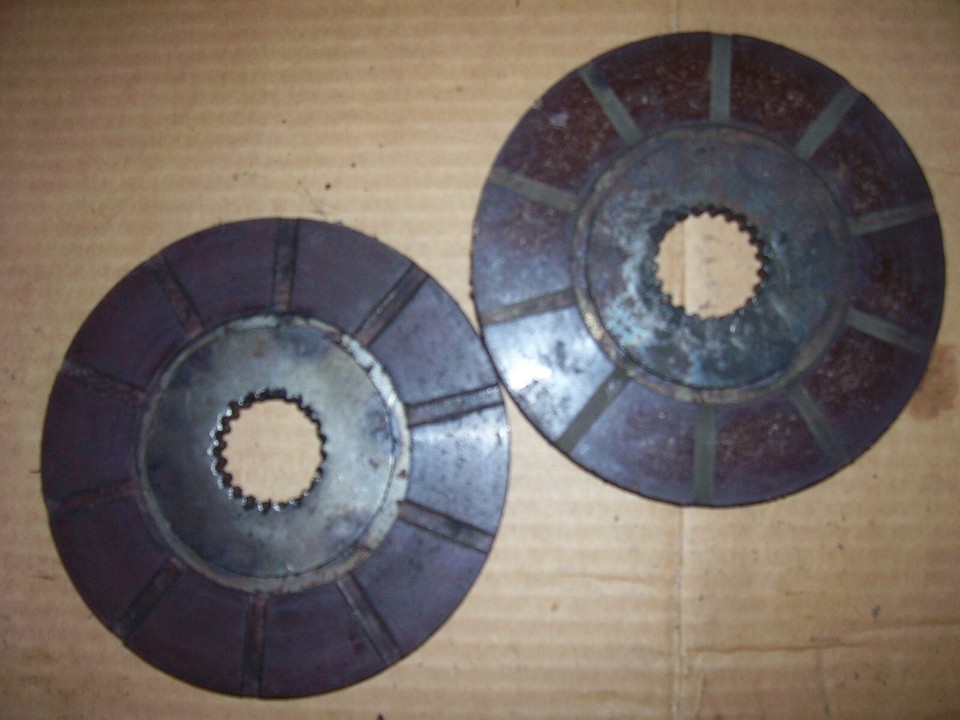 VINTAGE JOHN DEERE 2010 RU TRACTOR -2 x BRAKE DISCS | eBay