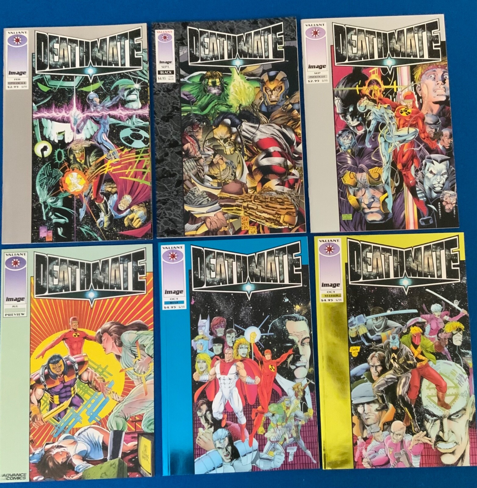 DEATHMATE COMPLETE Lot of 6 Image Comics 1993-1994 | eBay