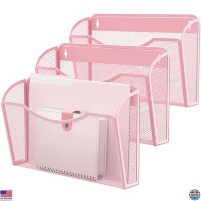 Stylish Wall-Mounted File Organizer - Versatile Binder Holder & Mail ...