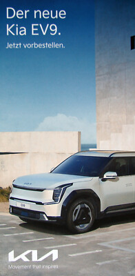 A.M. 2024 Kia EV9 catalogue 11 / 2023 brochure | eBay