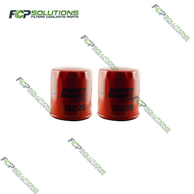 2 x B228 Baldwin Lube Filter - Interchangeable with LF3338, P554770 ...