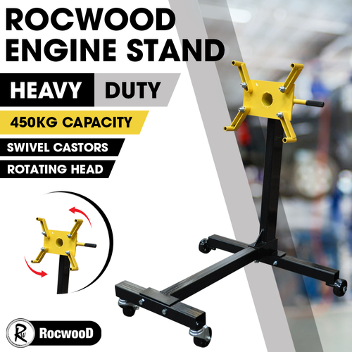 Engine Gearbox Support Stand 1000 lbs 450kg Heavy Duty Swivel ...