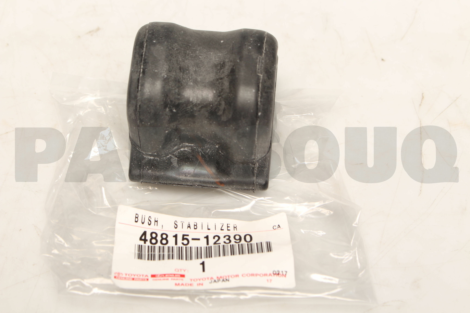 4881512390 Genuine Toyota BUSH, FRONT STABILIZER BAR, NO.1 48815-12390 ...