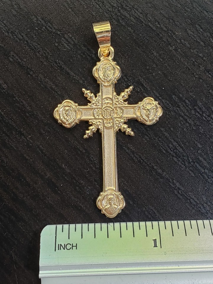 James Avery 14 Karat Yellow Gold Rare Cross Pendant | eBay