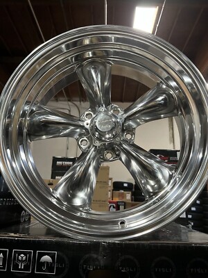 22x9 22x11 American Racing Torque Thrust II VN515 Polished 5x127 Wheels ...