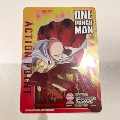 【DDP】One Punch Man Action Point Promo Card UAPR/OPM-AP01 Bandai Fest 24 ...