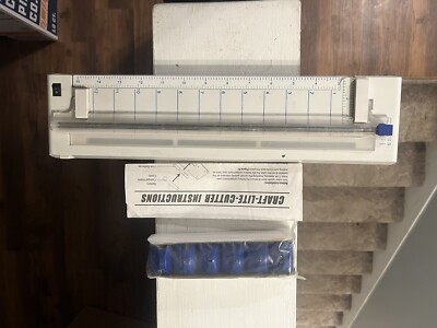 Craft Lite Paper Cutter 6 Cutting Heads Crafting Straight battery ...