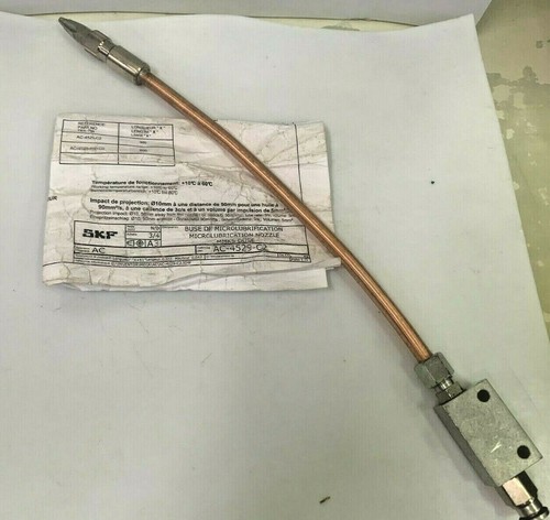 SKF VectoLub AC-4529-C2 Lubrication Nozzle Spray block Circular Fine ...