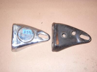 Triumph BSA oil in frame 2 different R/H headlamp ear mounts NICE USED ...