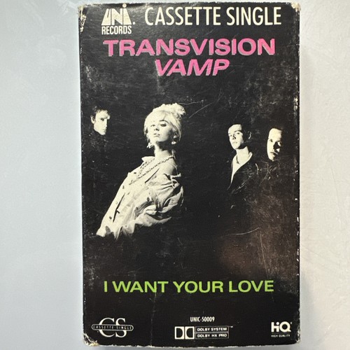 Transvision Vamp I Want Your Love Single (Cassette) | eBay