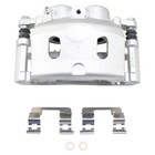 Front Ceramic Brake Pad Coated Rotor & Caliper Kit w/Fluids for GM ...