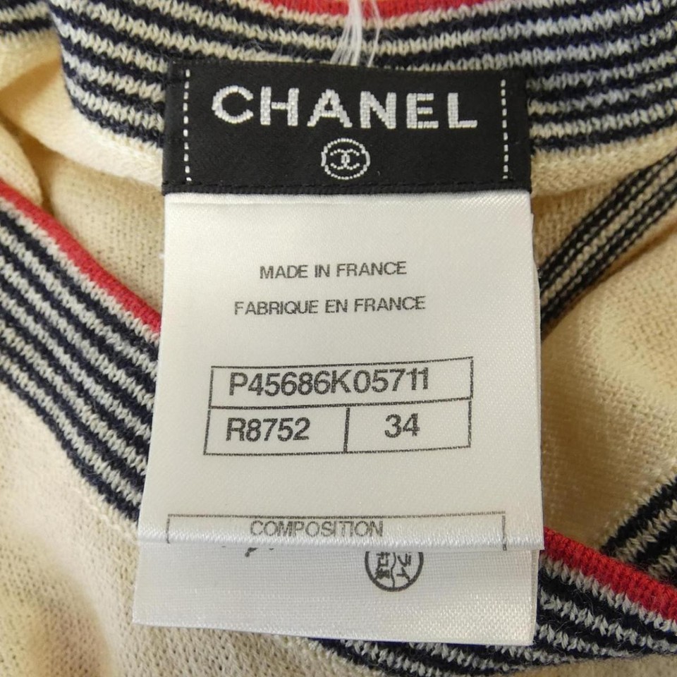 Chanel Dress P45686K05711 Black & White Cashmere Mix Size 34 Used | eBay