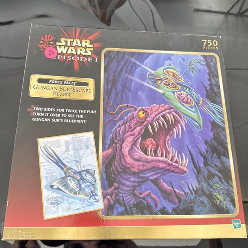 Star Wars Episode I Two Sided Puzzle 750 Piece Bravo Squadron Assault ...