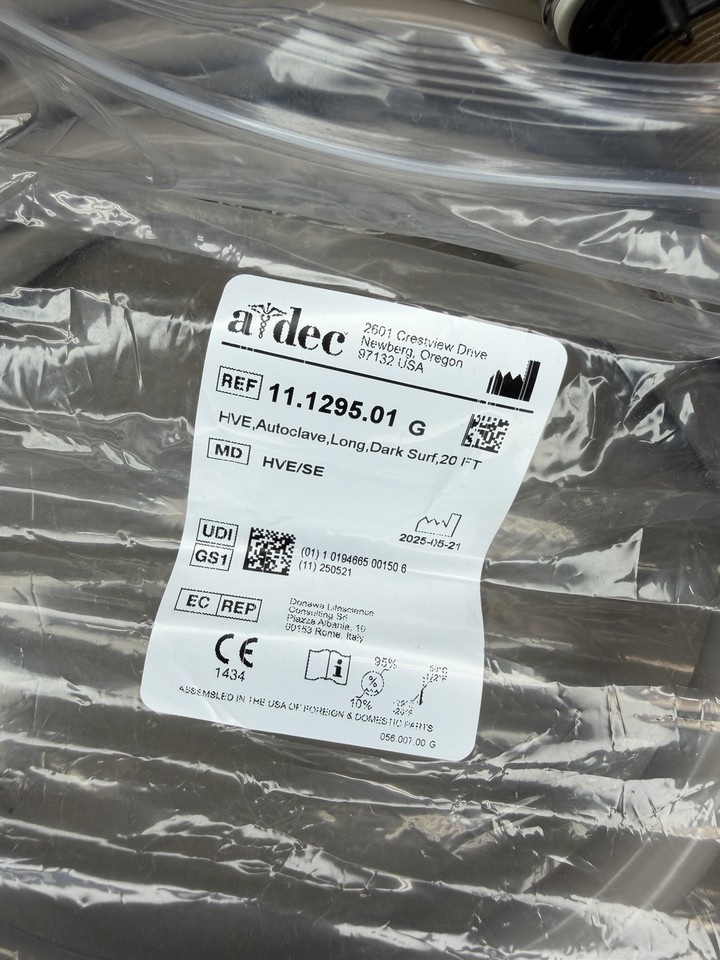 Adec HVE,Autoclave, Long, Dark Surf,20 FT 11.1295.01 Steri Counter ...