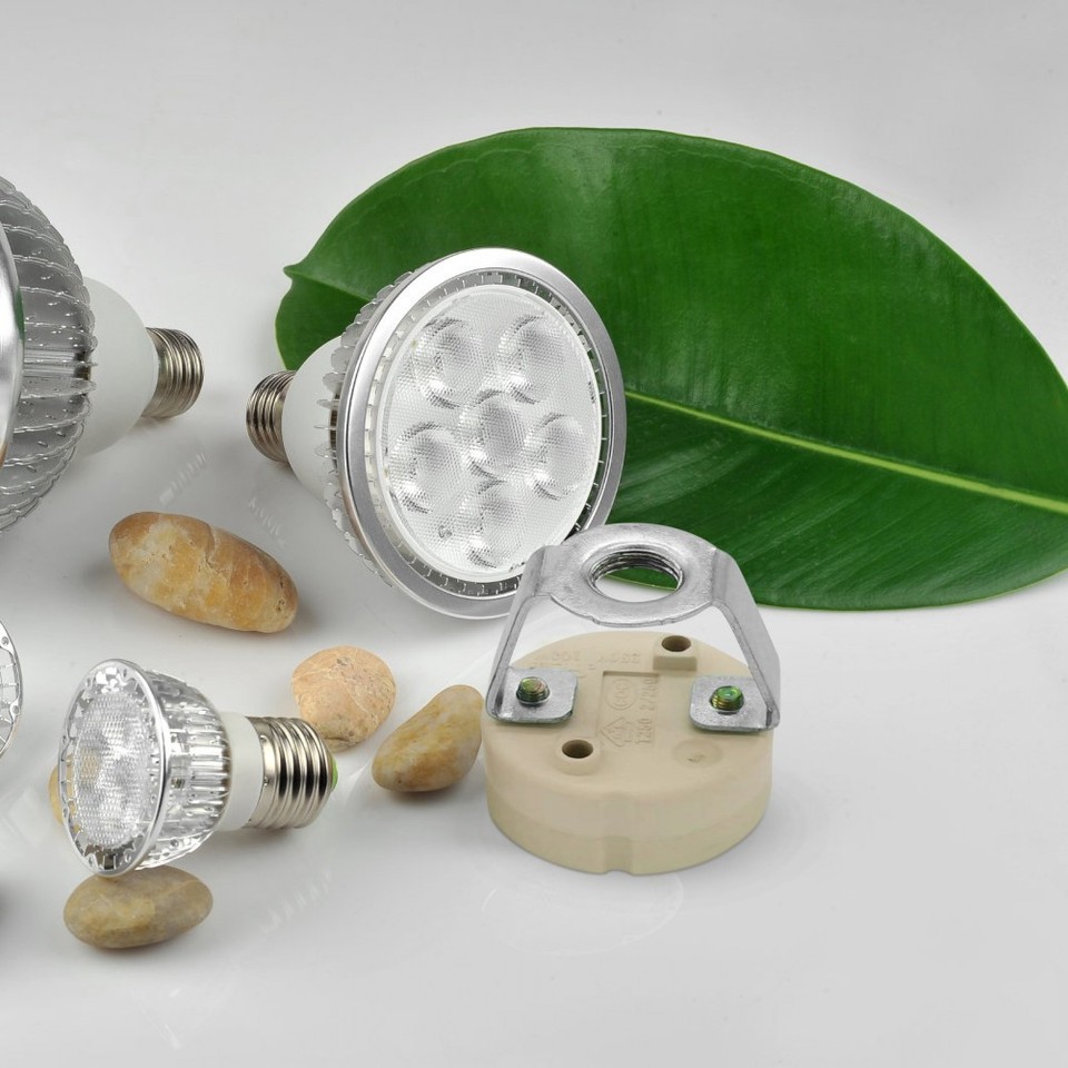 20 Pcs Lamp Socket Bracket Head Parts Holders Light Fixture Mounting ...