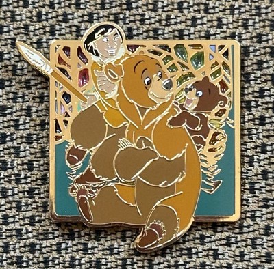 Disney Brother Bear Stained Glass Northern Lights Stained Glass Koda ...