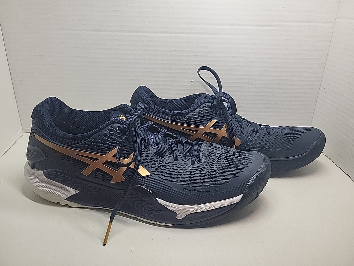 Asics Gel-Resolution Dynawall Flyte Foam Size 8 Navy … - Gem