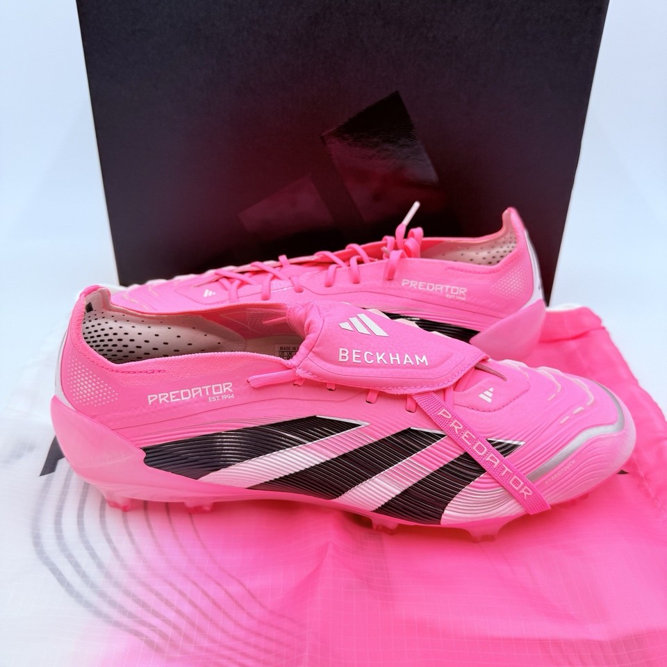 Adidas Predator Elite FT FG David Beckham Pink Size 11 - New | eBay