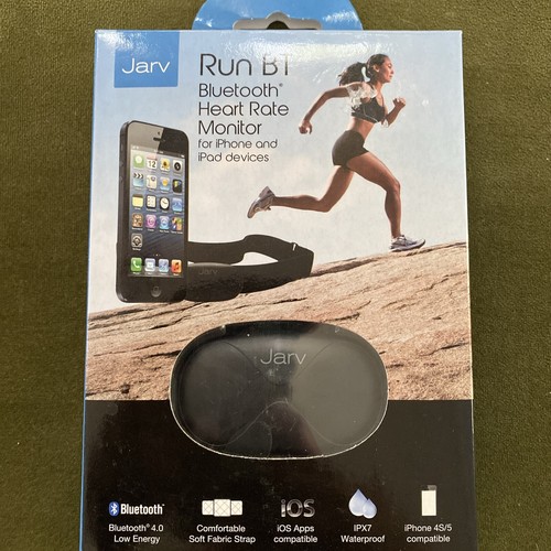 Jarv Bluetooth Heart Rate Monitor JRV-HRM1285 NEW SEALED | eBay