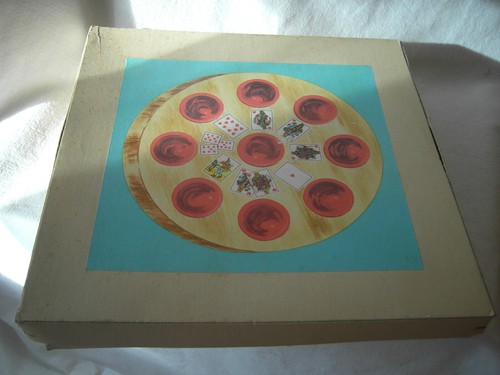 Pochbrett Sammler Pochspiel Original aus Holz Im Originalkarton mit ...