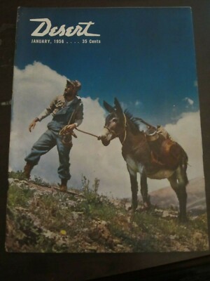 Desert Magazine January 1956 The Prospector | eBay