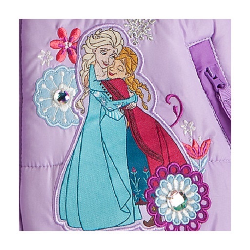 ELSA + ANNA~PUFFY~Long Sleeve~Hooded~Fleece~JACKET~Frozen~NWT~Disney ...