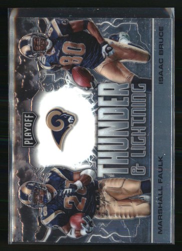 Isaac Bruce/Marshall Faulk 2020 Panini Playoff #TL-13 Football Card | eBay