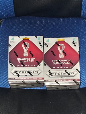 2022 Panini Prizm World Cup Blaster 2 Factory Sealed Boxes Messi ...