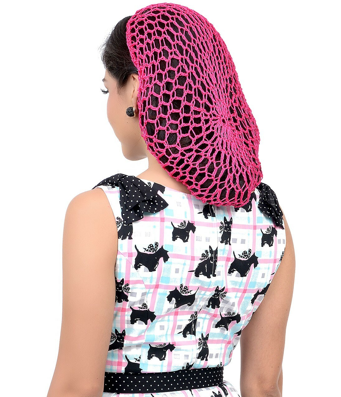 Snood Hair Net 18 colours 40s 50s Rockabilly PinUp Vintage Gold Black ...