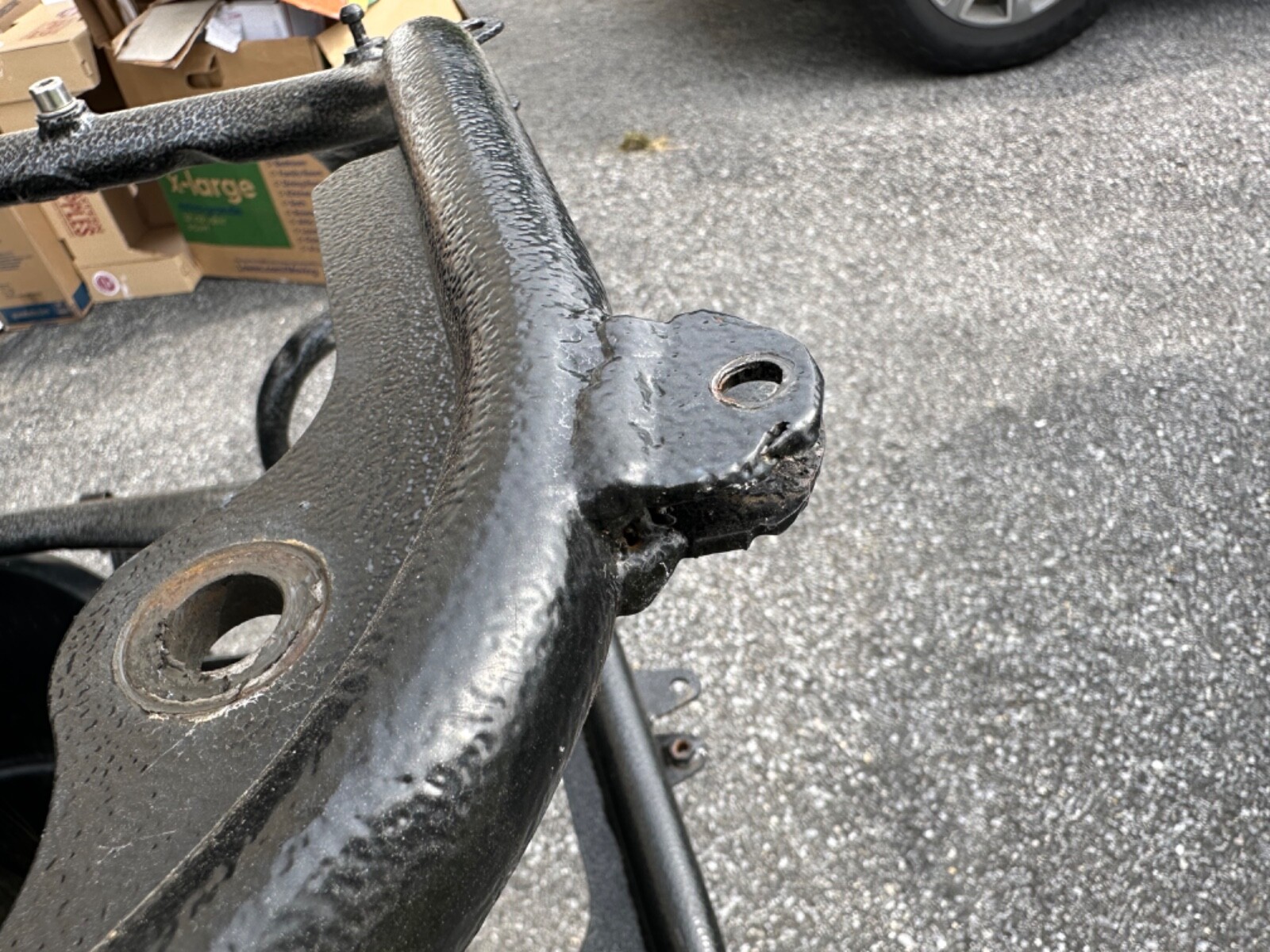 HONDA TRX250R FRAME CHASSIS HOUSER RACING W/ SUBFRAME | eBay