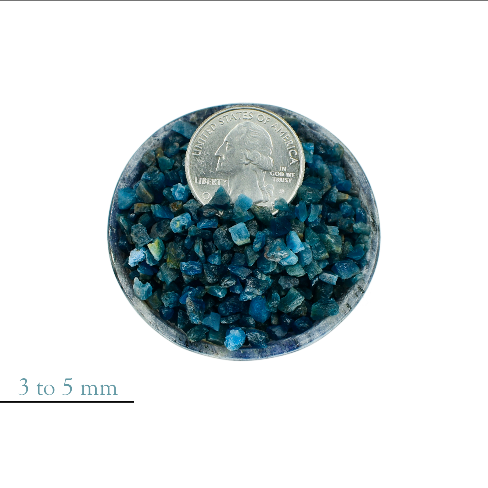 Natural Rough Apatite Crushed Gemstone Crystal Raw Powder Healing ...