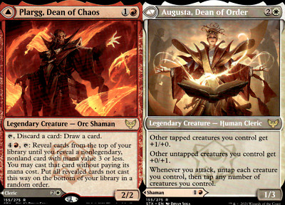 Magic the Gathering- MTG-Plargg, Dean of Chaos/Augusta, Dean Of Order ...