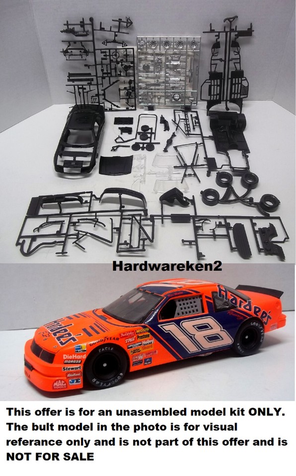 DONOR 1989-1992 NASCAR CHEVROLET LUMINA RACE CAR MODEL KIT- BLACK ...