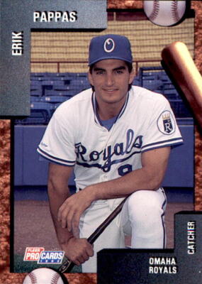1992 Omaha Royals Fleer/ProCards 2964 Erik Pappas Chicago Illinois ...