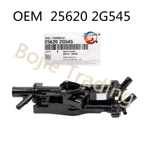 GENUINE 256202G545 Engine Coolant Thermostat Housing for Hyundai Santa ...