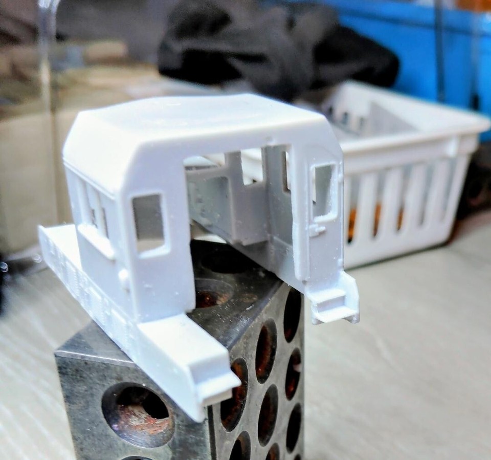 HO Scale, GP7/9 Topeka Chop Nose cab, Resin Kit, Pacific Northwest ...