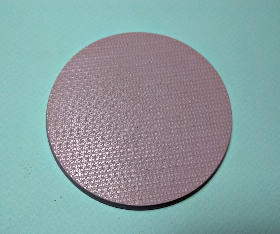 Secret Weapon BSP8001 Steel Plating (1) 80mm Round Base Deck Plates ...