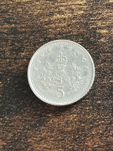 1994 Great Britain 5 Five Pence Elizabeth II Actual Coin TB1427* | eBay