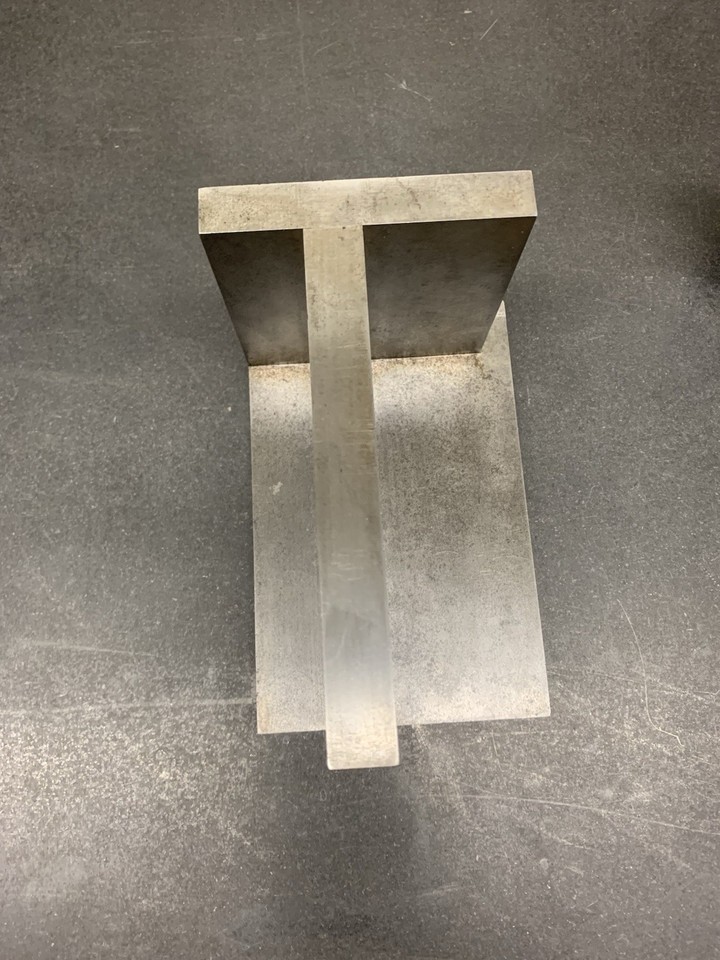 Precision Stepped Angle Plate standard Tap Holes Machinist Mill Block ...